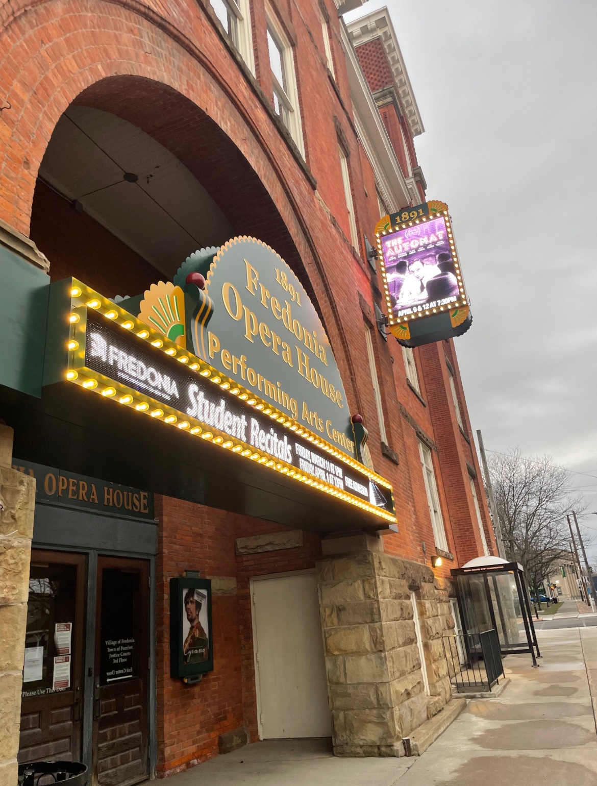 Fredonia Opera House - Daylife in Dunkirk